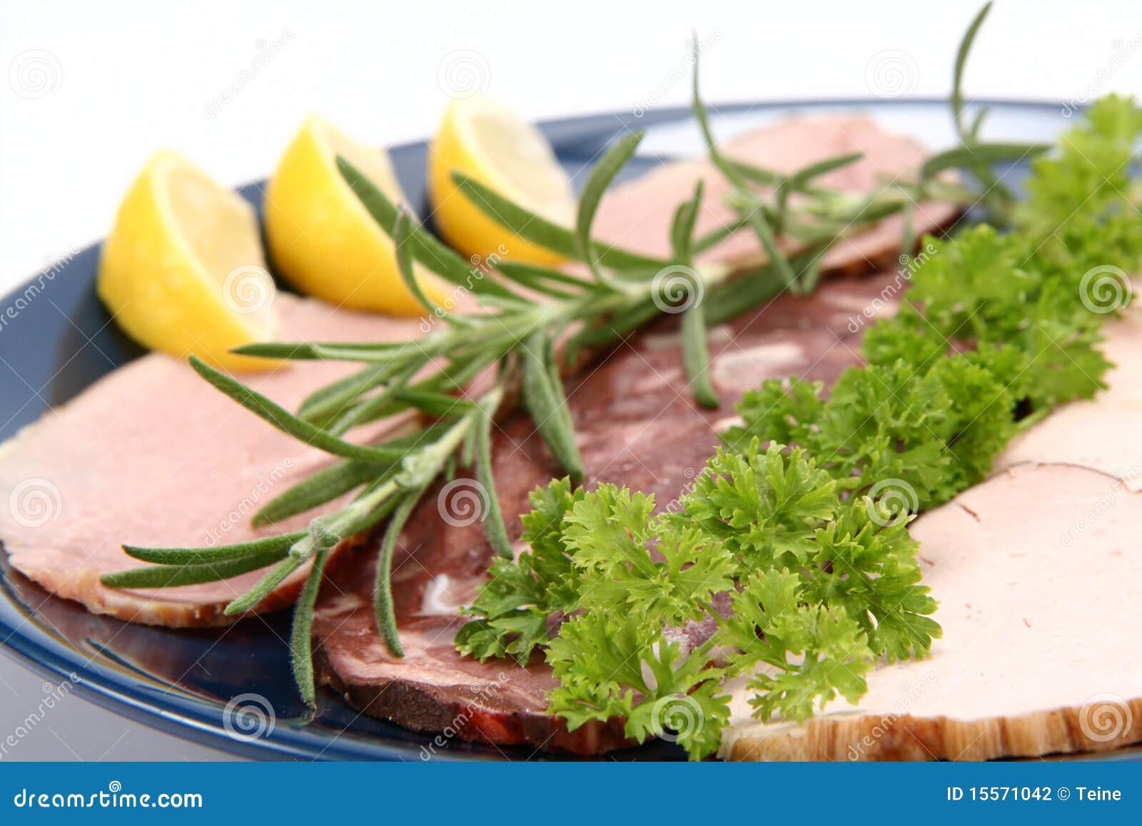 Plate Of Assorted Cold Cuts Stock Photo - Image of assorted, loin: 15571042
