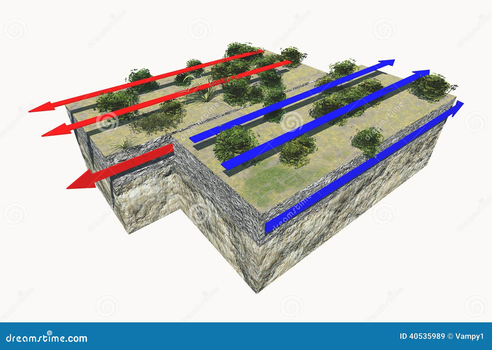 Plate Boundaries Vector Illustration. Labeled Tectonic Movement ... Plate Boundaries Vector Illustration. Labeled Tectonic Movement ...