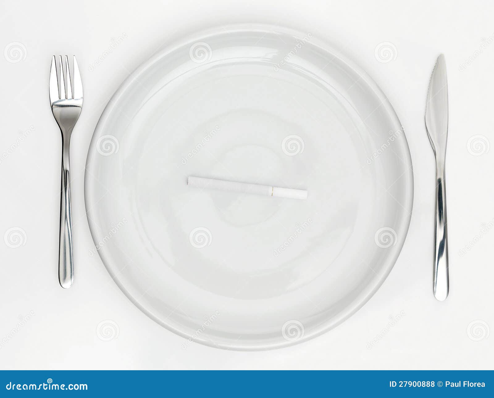 Plate cigarette stock photo. Image of dinner, kitchen - 27900888