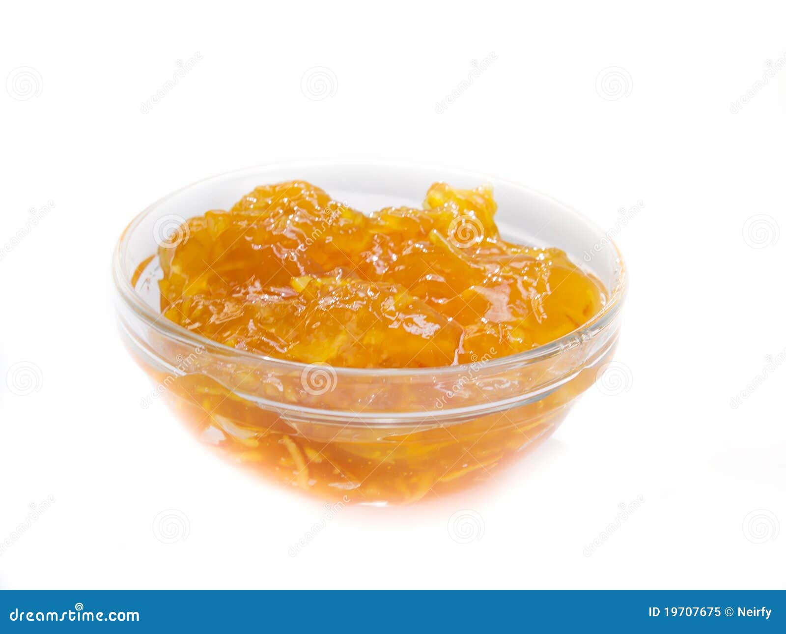 Plate of citrus jam stock image. Image of vitamin, bright - 19707675