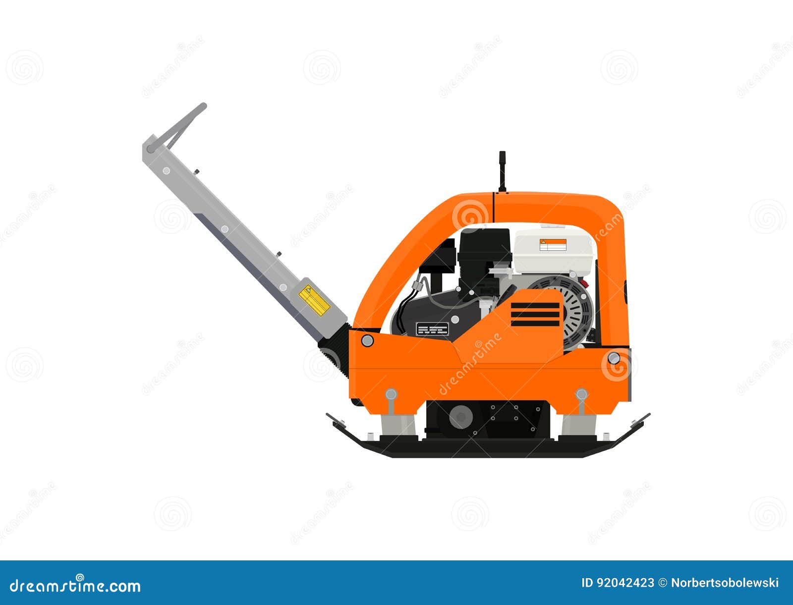 Vibratory Plate Compactor Stock Photography | CartoonDealer.com #57716738