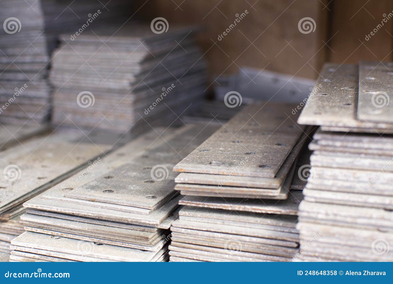 Plate for Construction Work. the Assortment of the Construction Store ...