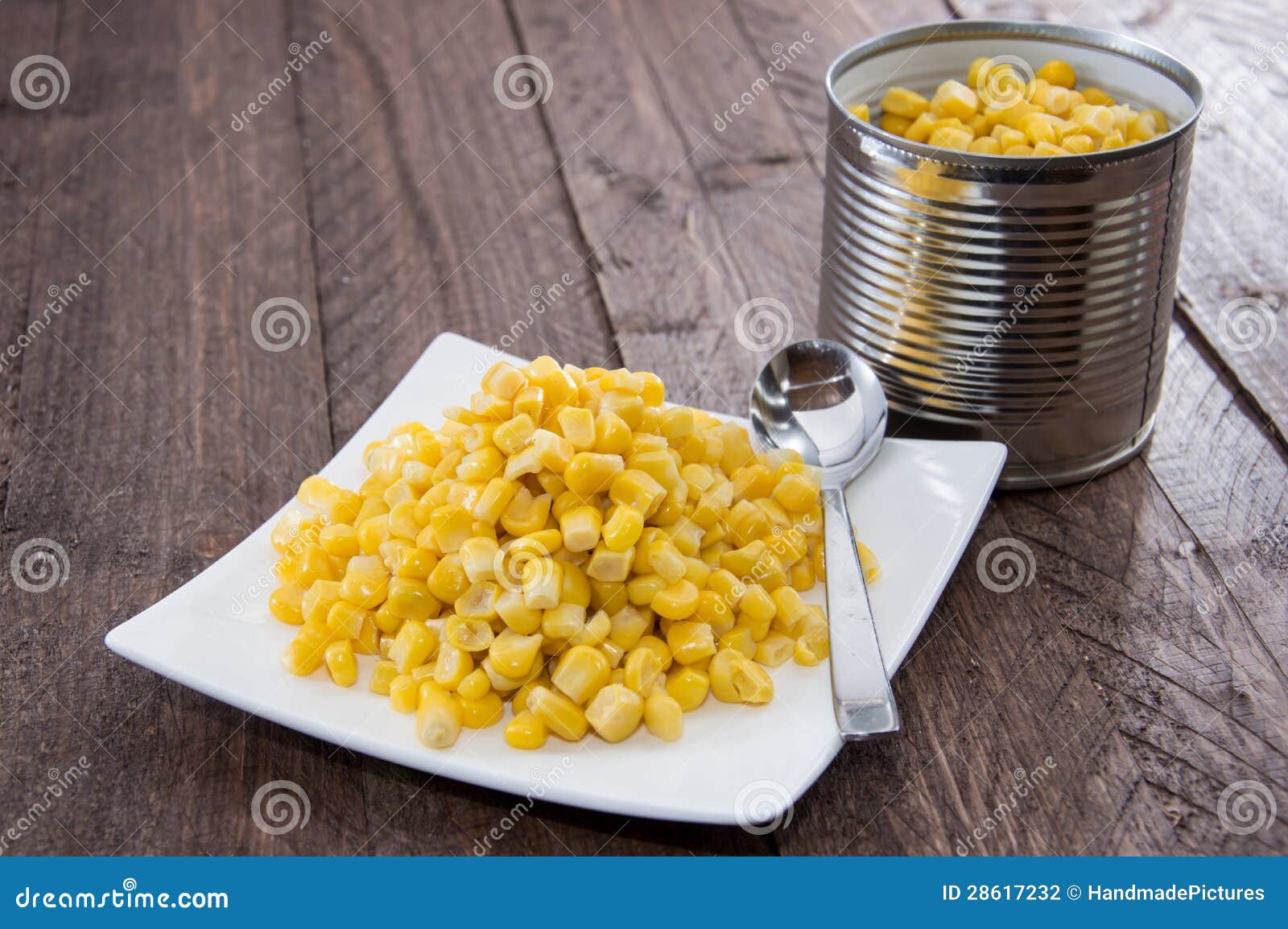 Plate with Corn stock photo. Image of seed, grain, vegetable - 28617232