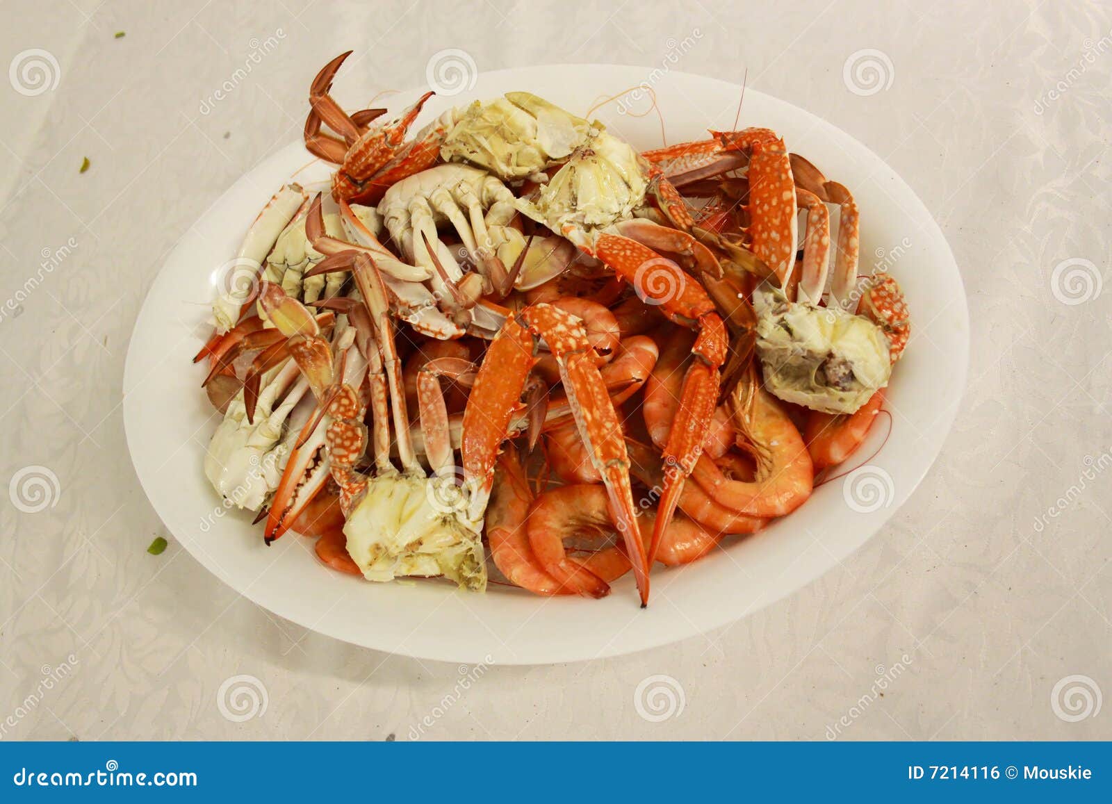 Plate of Crab stock photo. Image of seafood, food, eating - 7214116
