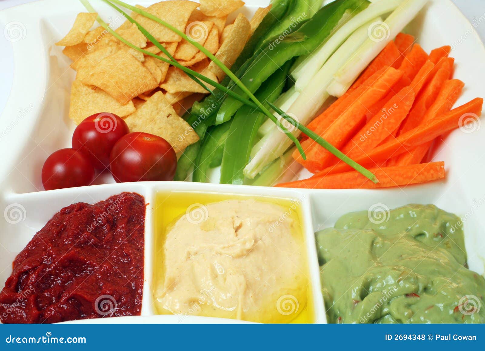 Plate of dips 2 stock photo. Image of salsa, tomato, carrot - 2694348