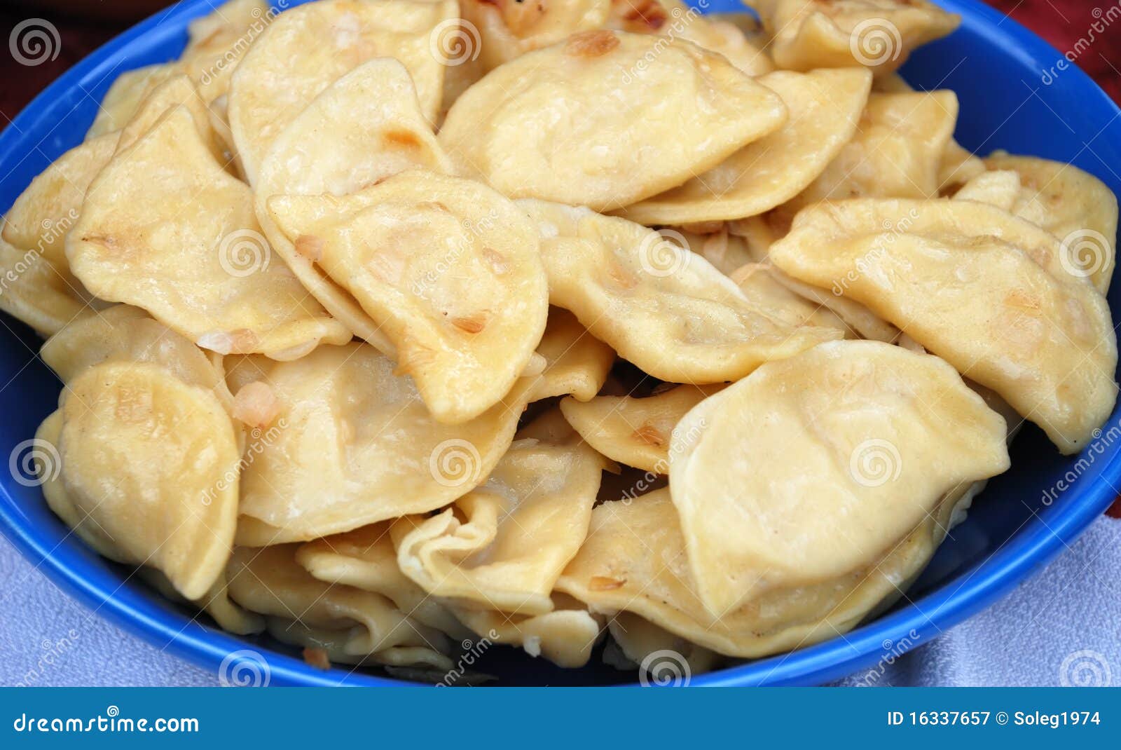 The plate with dumplings stock image. Image of dumplings - 16337657