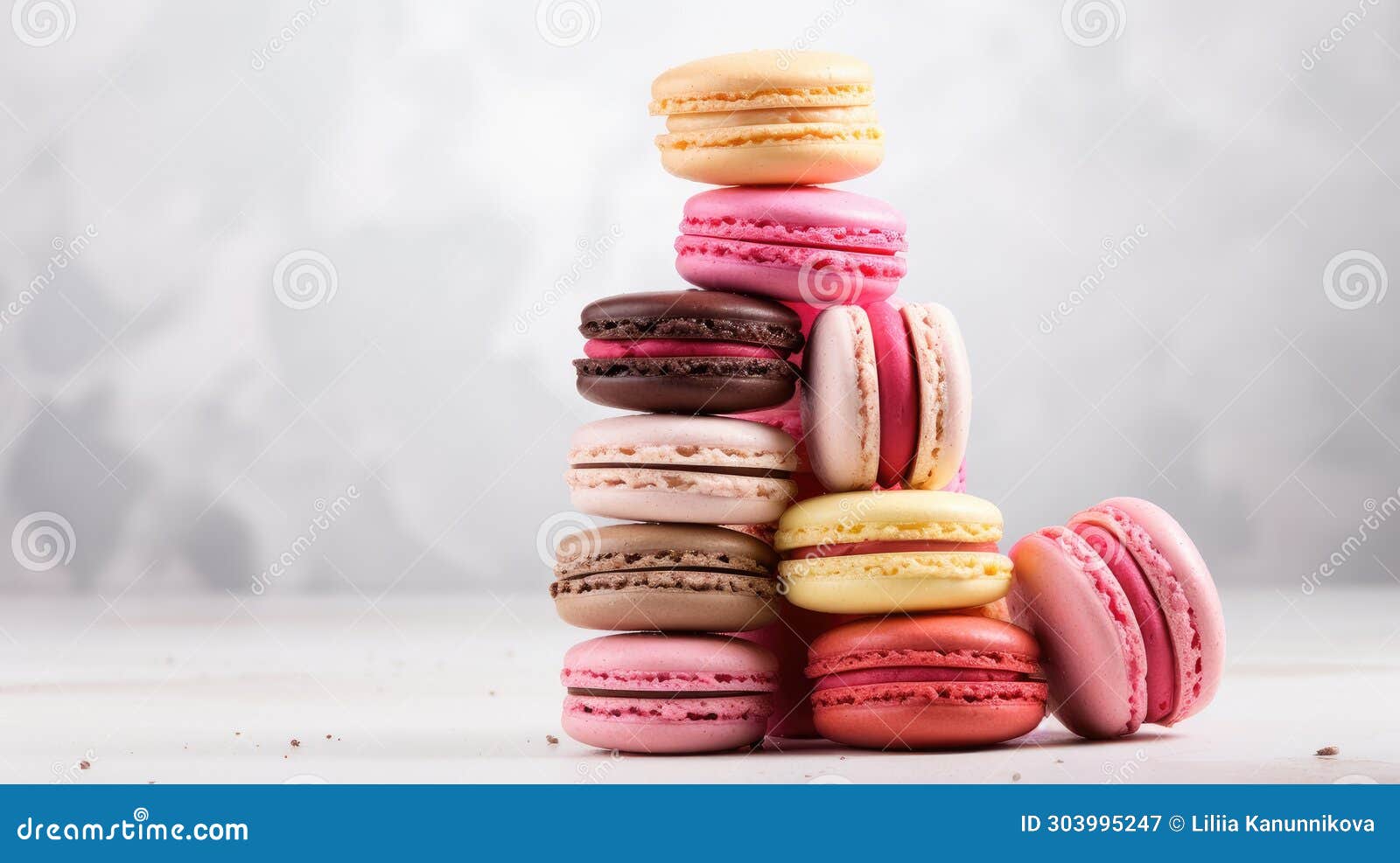 A Plate Filled with Delectable Chocolate Macarons in a Minimalist ...