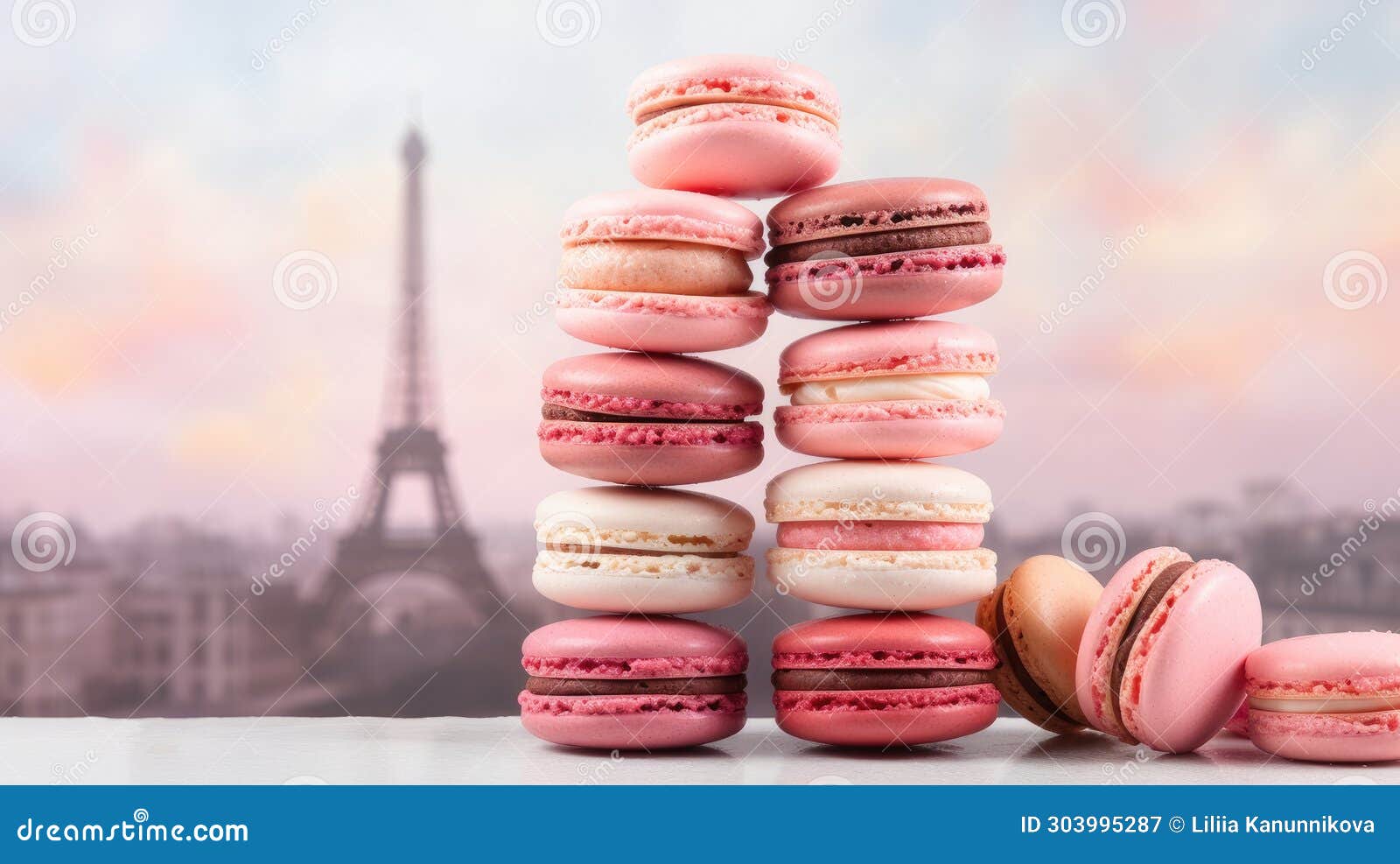 A Plate Filled with Delectable Chocolate Macarons in a Minimalist ...