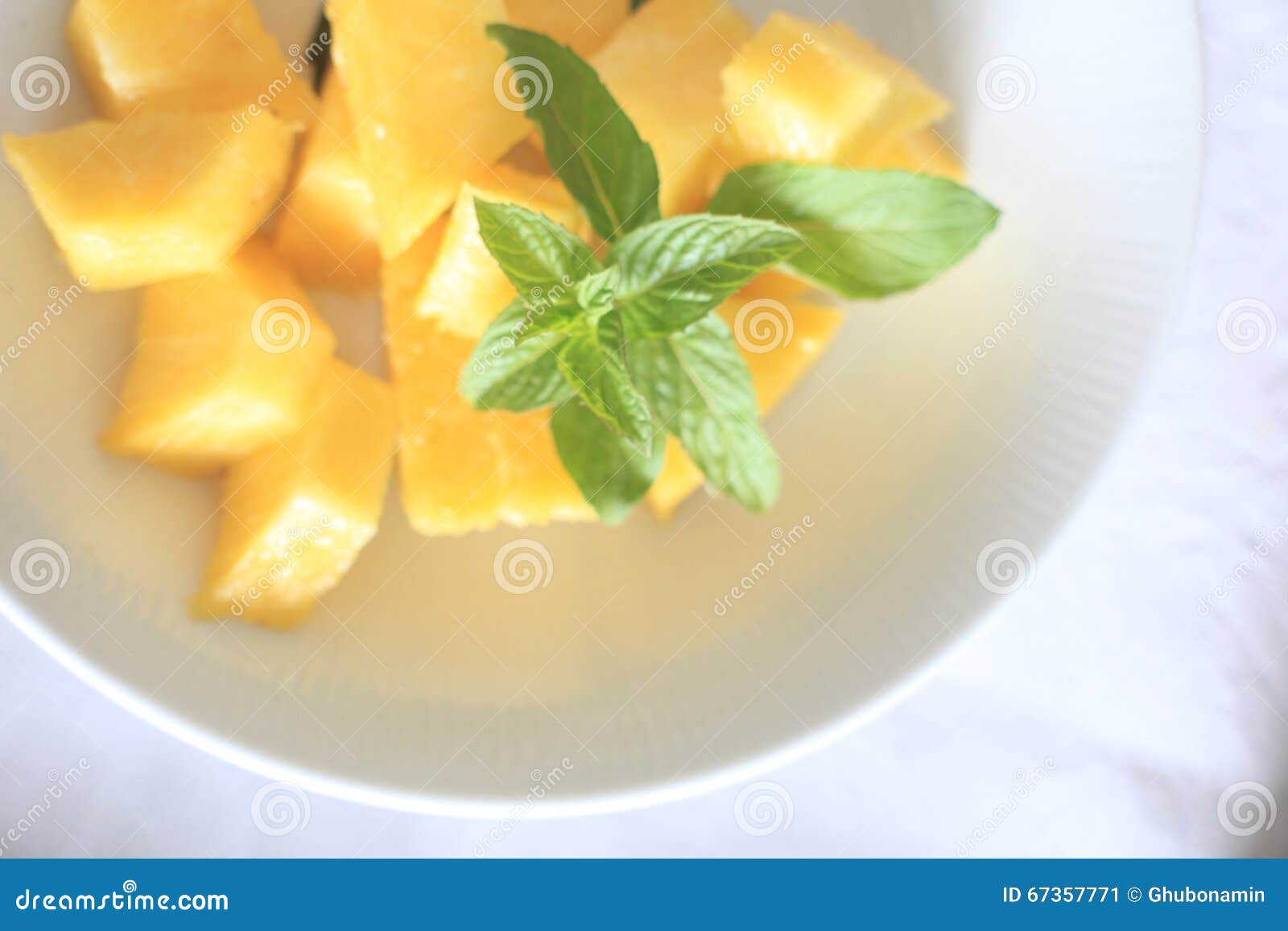 Plate filled mango stock image. Image of food, dishware - 67357771