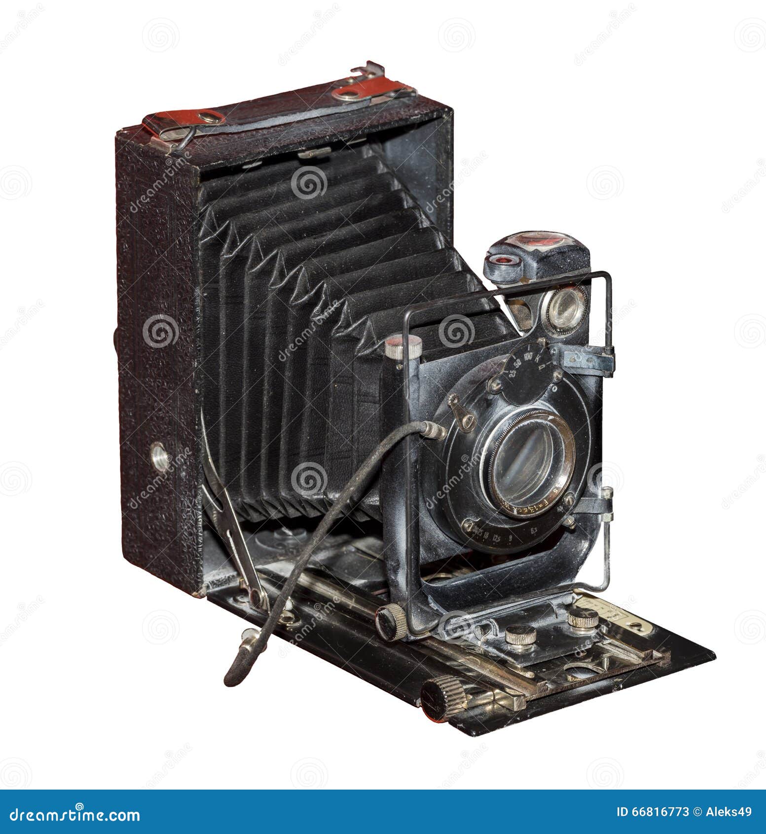 Plate-folding camera, 1930 stock image. Image of bellows - 66816773