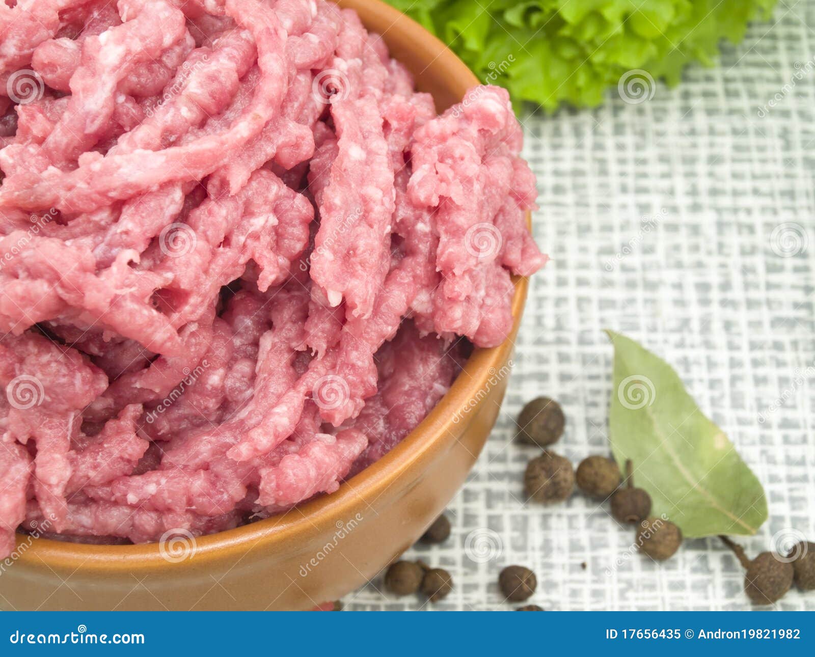 Plate with forcemeat stock image. Image of preparation - 17656435