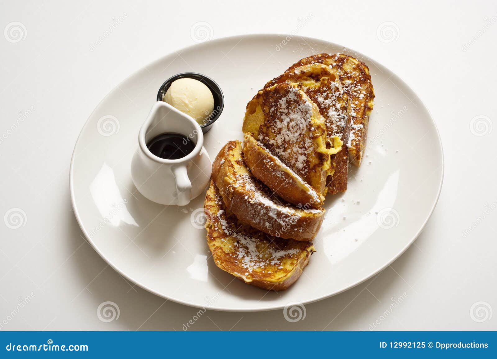 Plate of French Toast stock image. Image of scoop, meal - 12992125