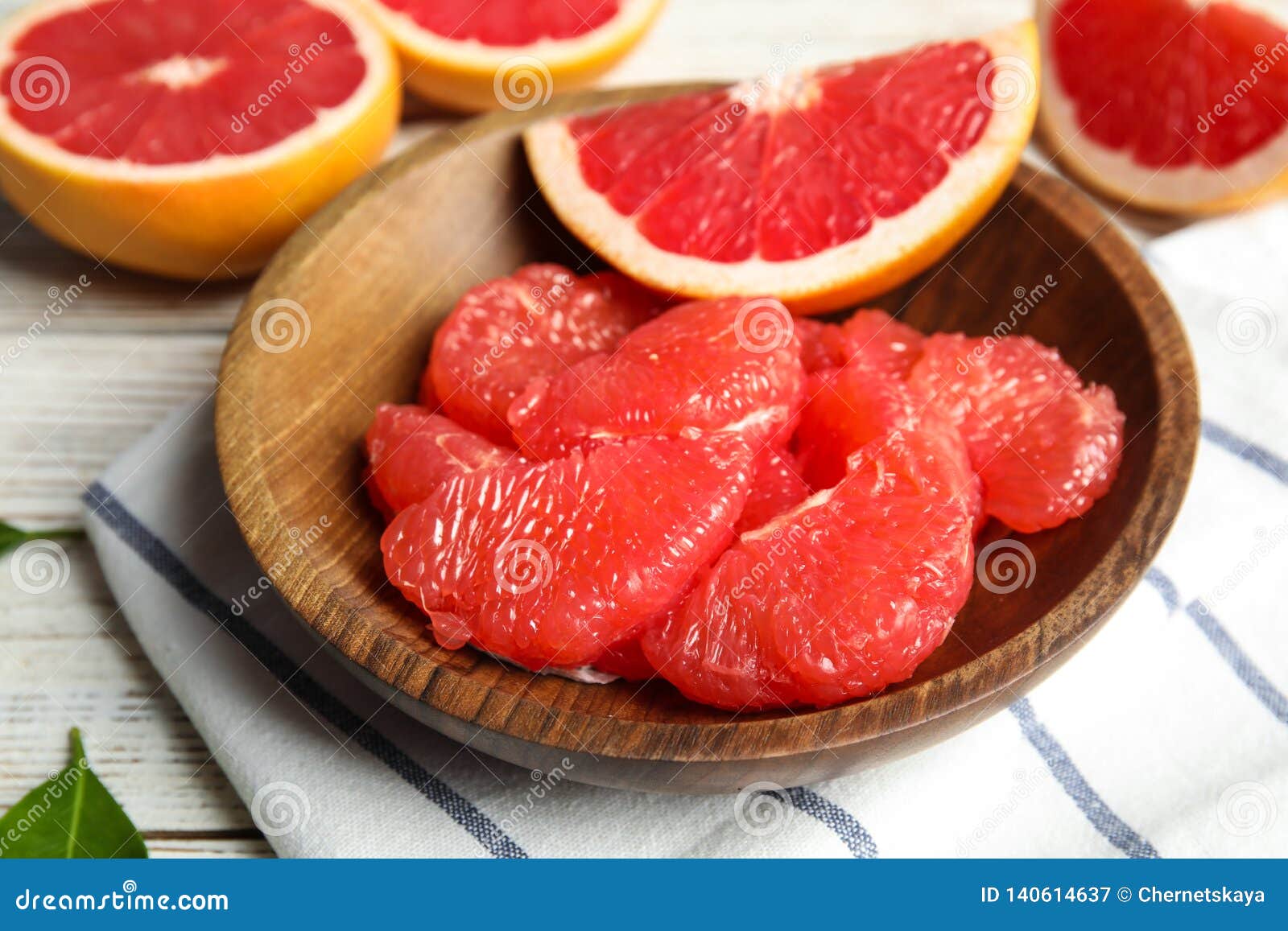 Plate with Fresh Peeled Grapefruit Stock Image - Image of grapefruit ...