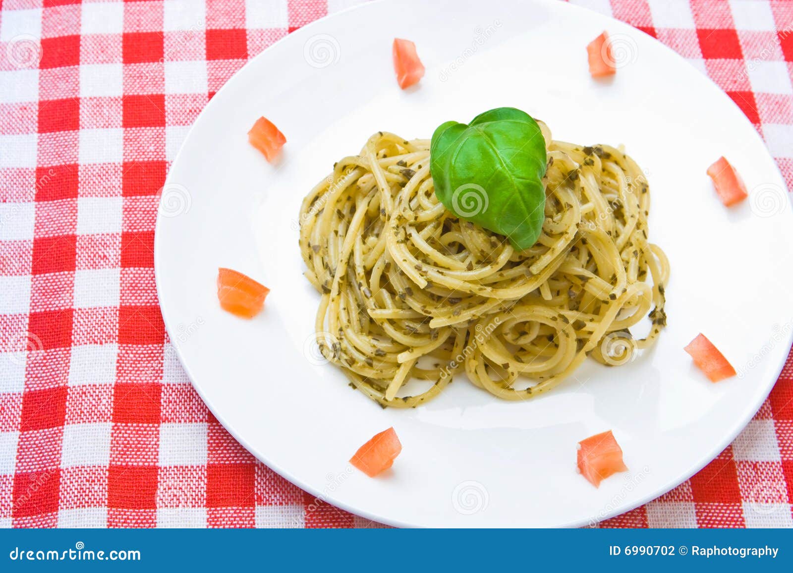 Plate of fresh spaghetti stock photo. Image of plate, italian - 6990702
