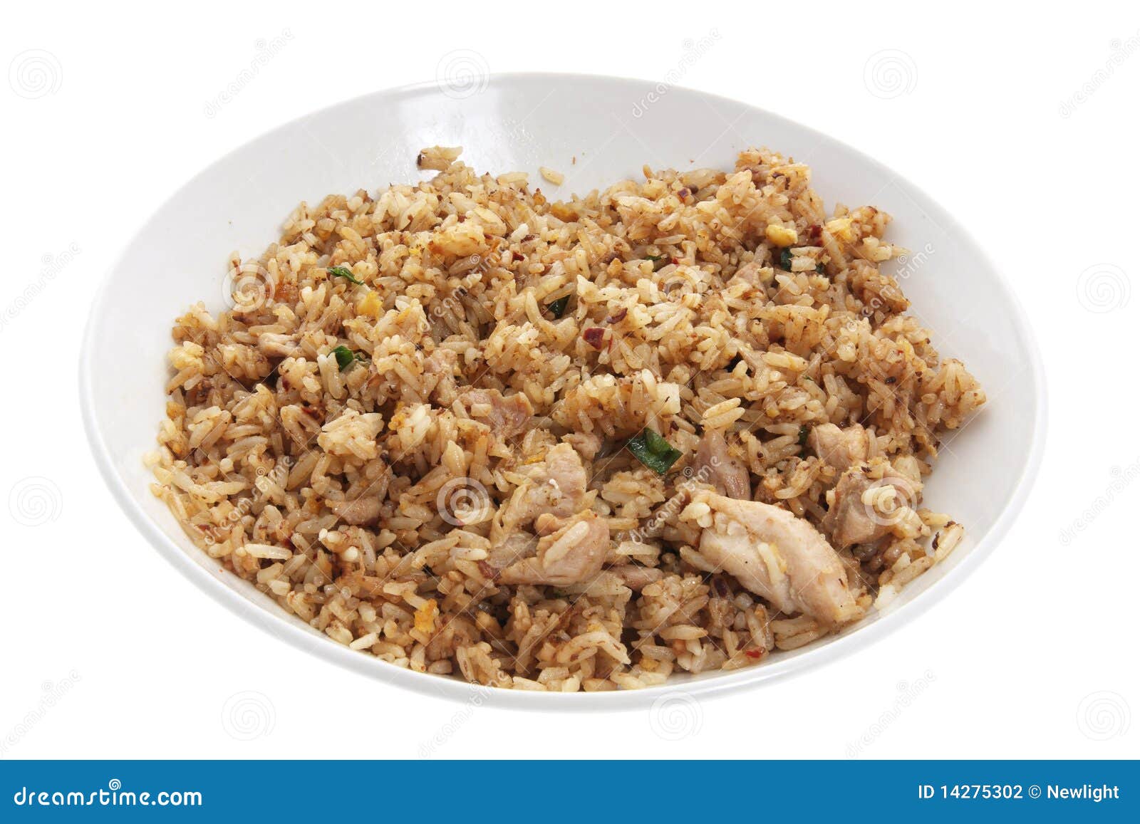 Plate of Fried Rice stock photo. Image of life, cuisine - 14275302