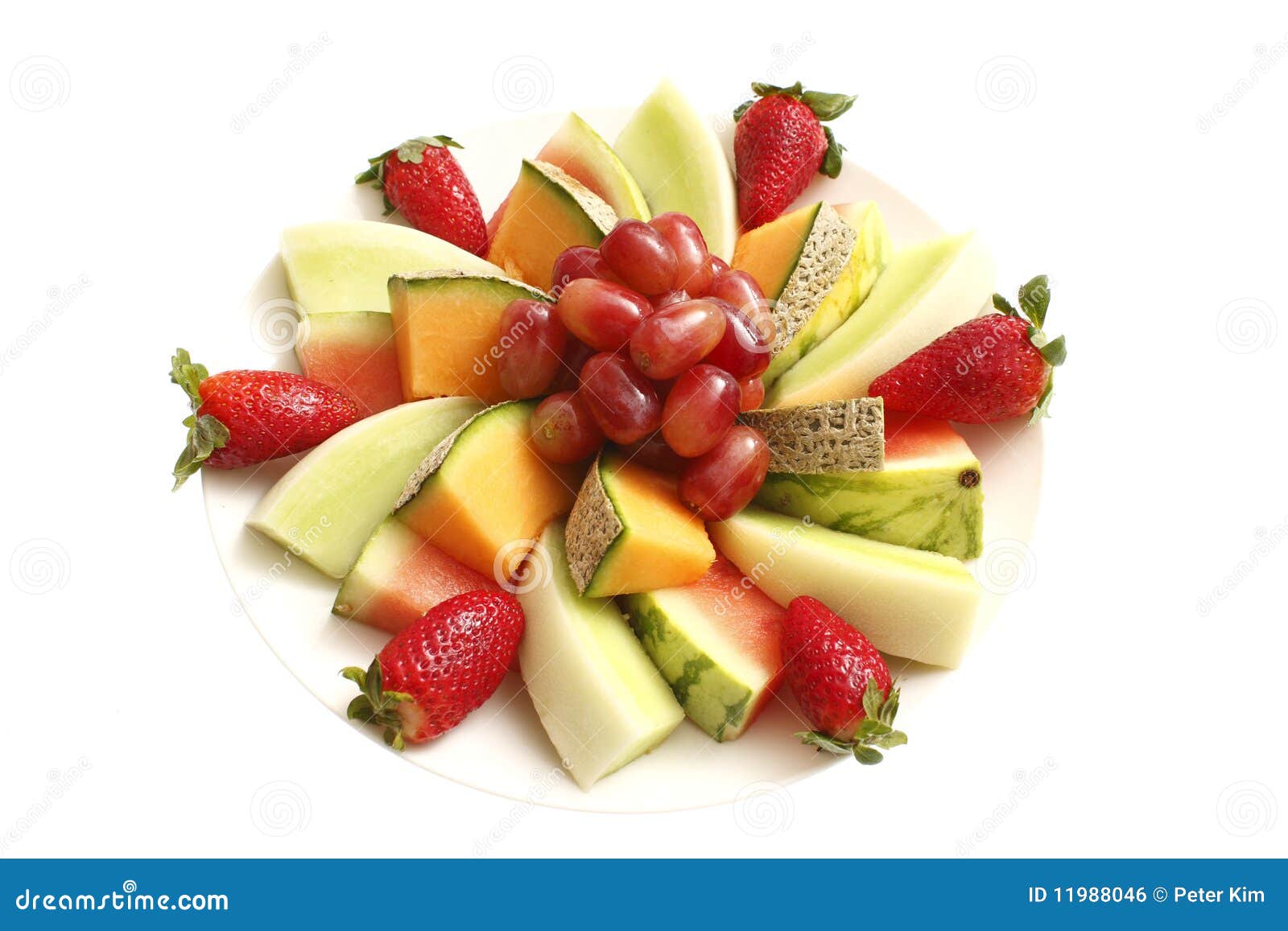Plate of fruit stock photo. Image of honey, food, arrangement - 11988046
