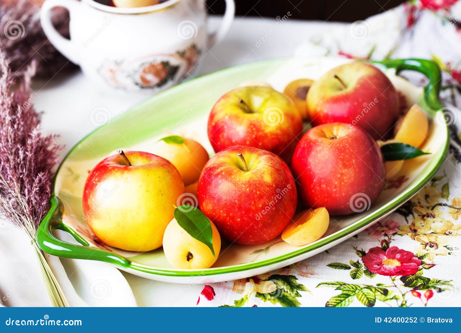 Plate of fruit stock photo. Image of colorful, bowl, blueberry - 42400252
