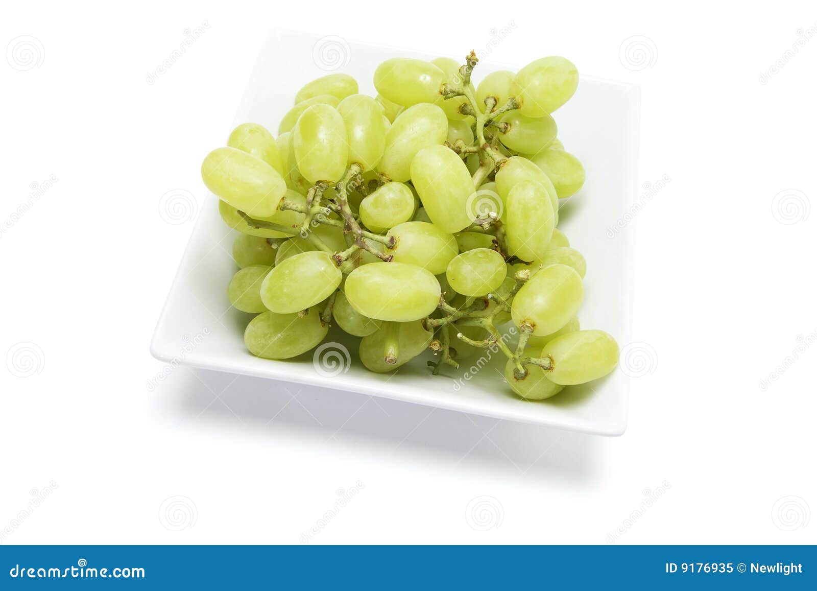 Plate of Grapes stock image. Image of sultana, dieting - 9176935
