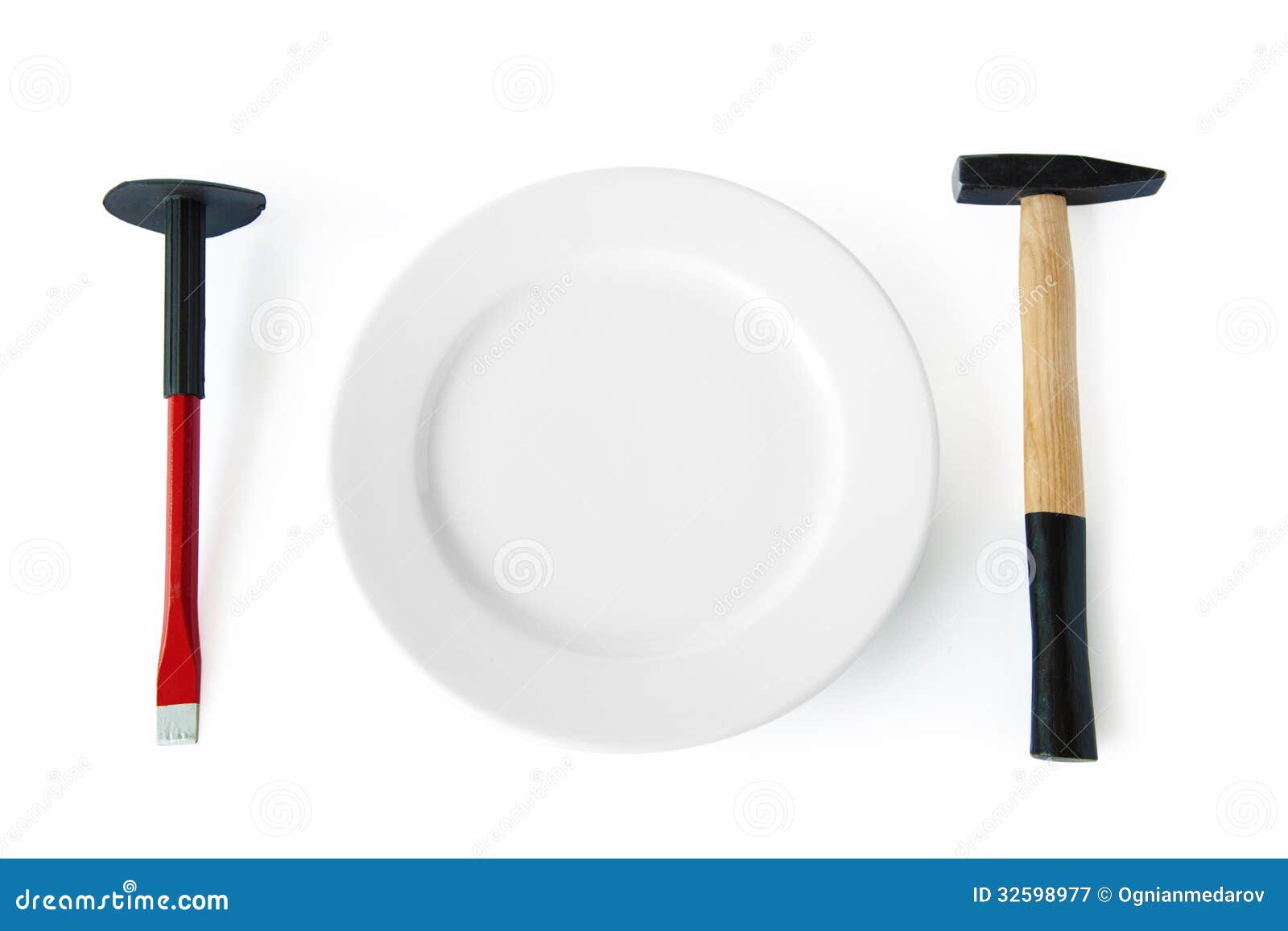 Plate and Hand Tools stock image. Image of clean, equipment - 32598977