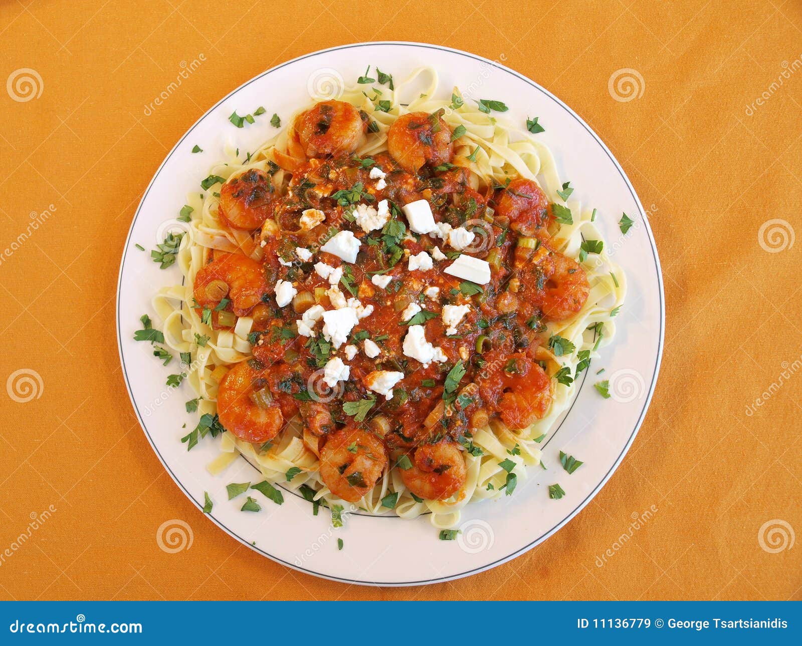 Plate of hot pasta stock image. Image of sauce, plate - 11136779