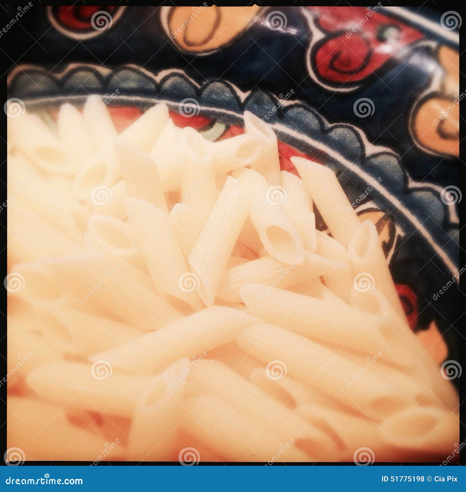 Plate of Italian pasta stock photo. Image of cuisine - 51775198