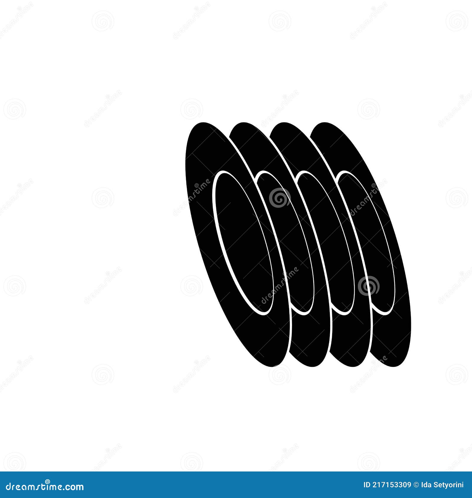 Plate logo stock illustration. Illustration of food - 217153309