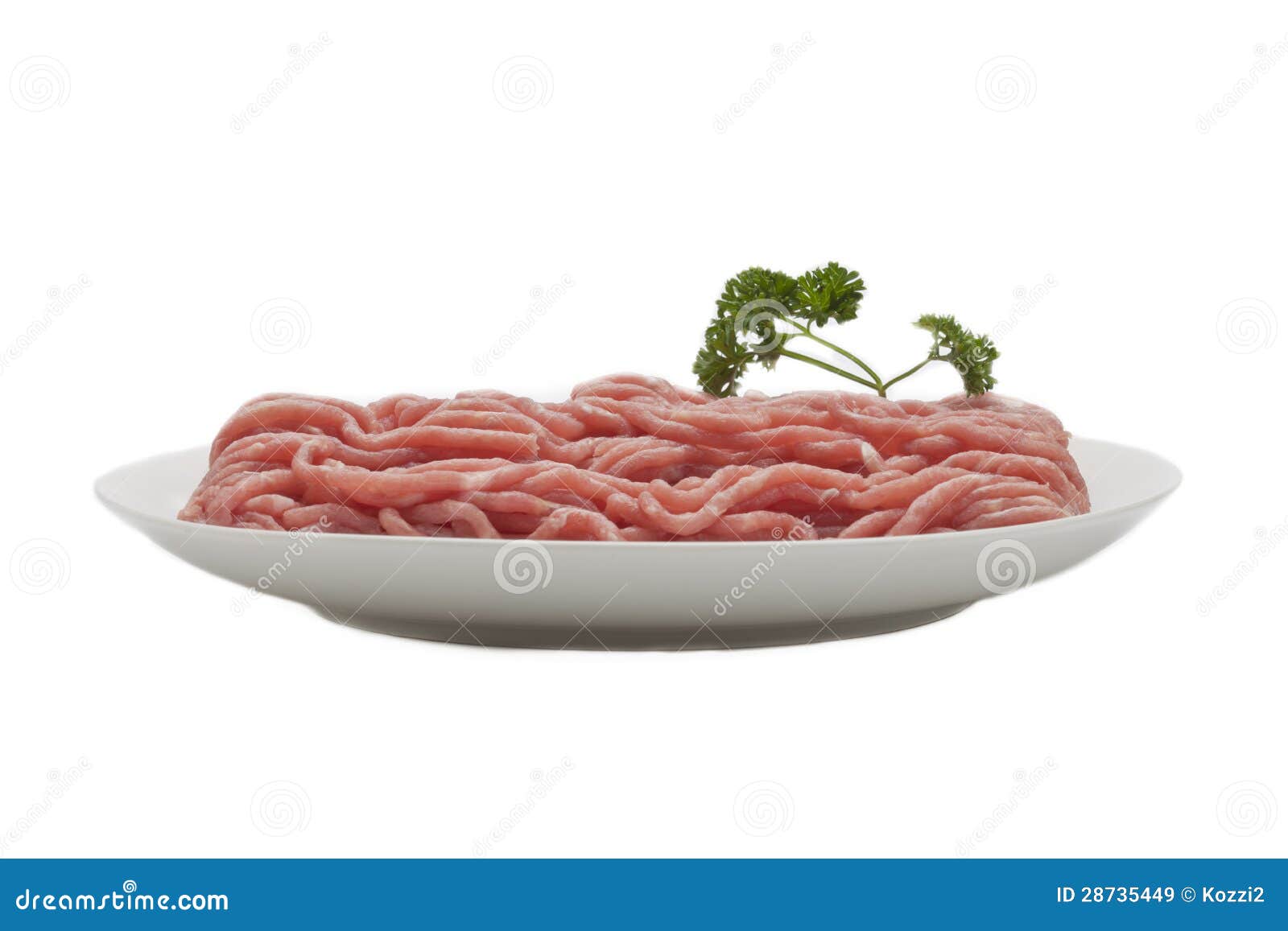 Plate of meat stock image. Image of uncooked, delicious - 28735449