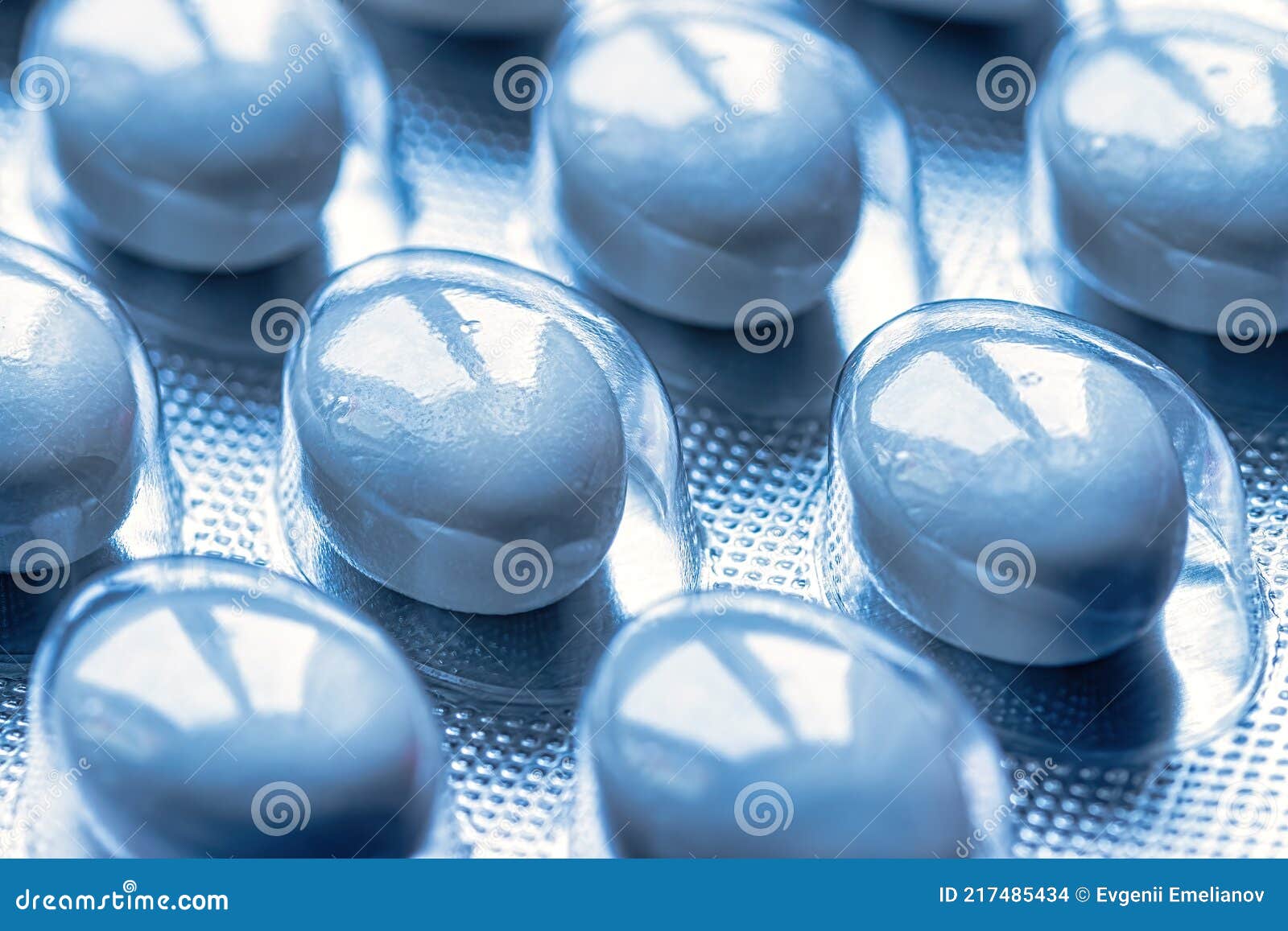 Plate with pills close-up stock photo. Image of pill - 217485434