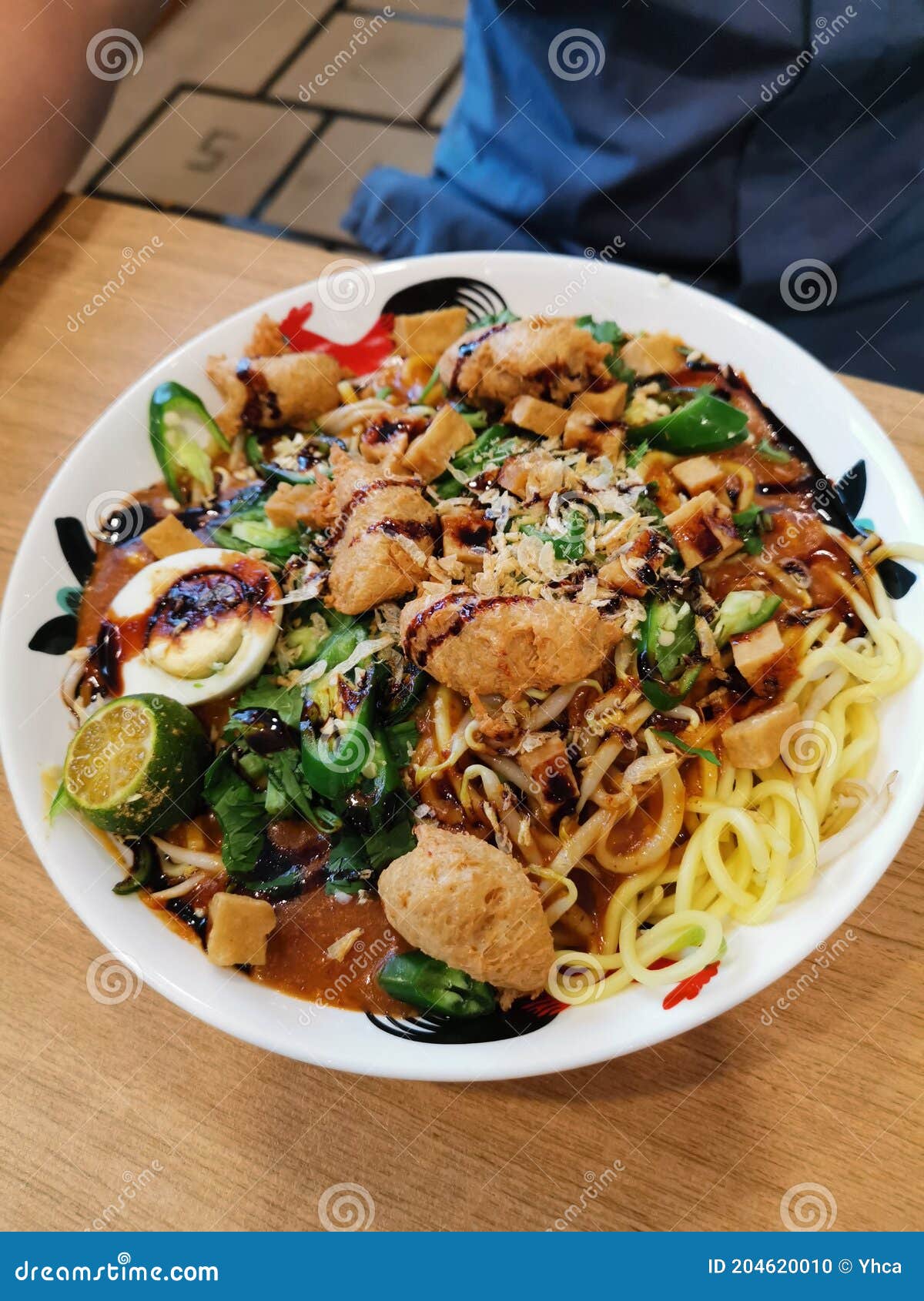 A Plate of Mee Rebus Malay Dish Food Stock Photo - Image of meal, food ...