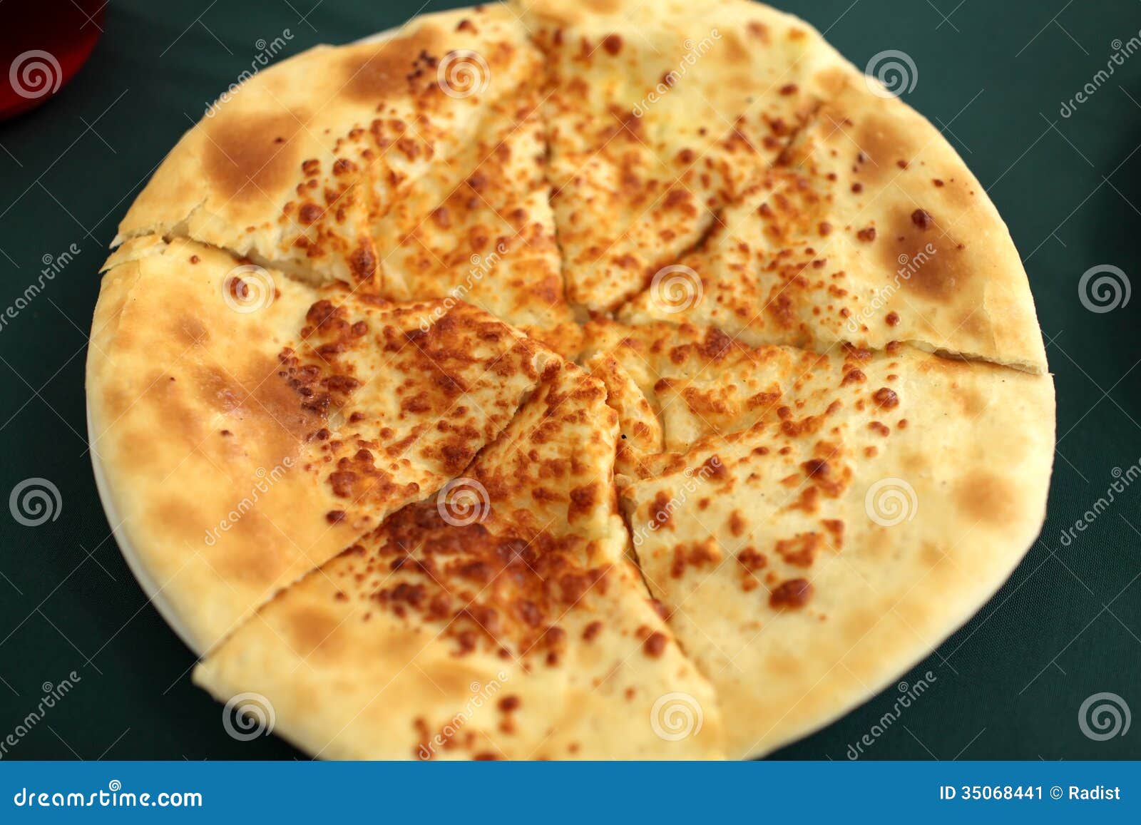 Plate of Megruli Khachapuri Stock Image - Image of freshness, fluffy ...
