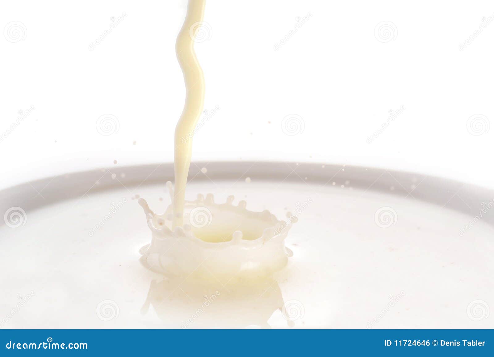 Plate with milk stock photo. Image of shape, liquid, dairy - 11724646