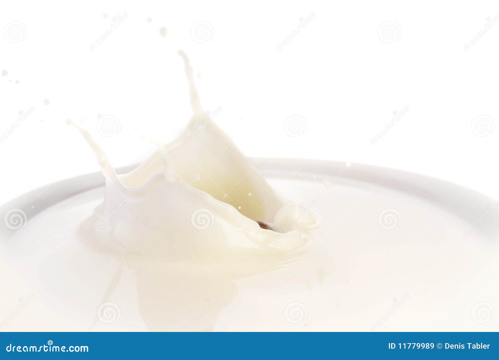 Plate with milk stock image. Image of beverage, drink - 11779989