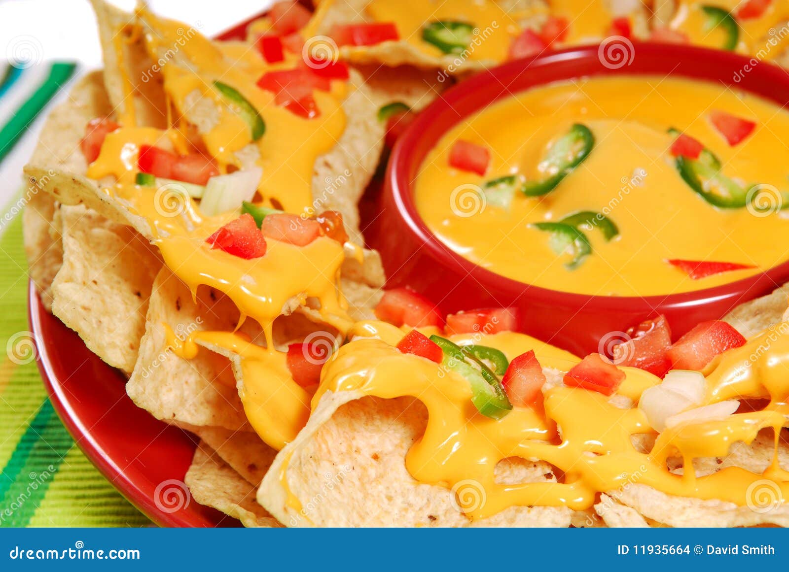 Plate of nachos stock photo. Image of mexican, chips - 11935664