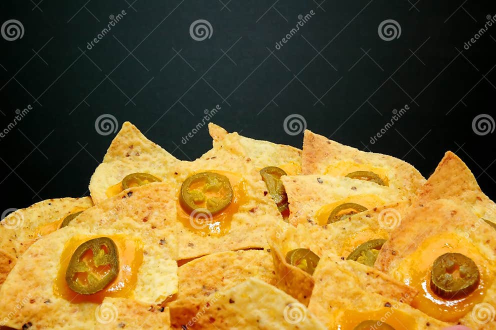 Plate of Nachos 2 stock image. Image of spicy, nacho, dairy - 1151377