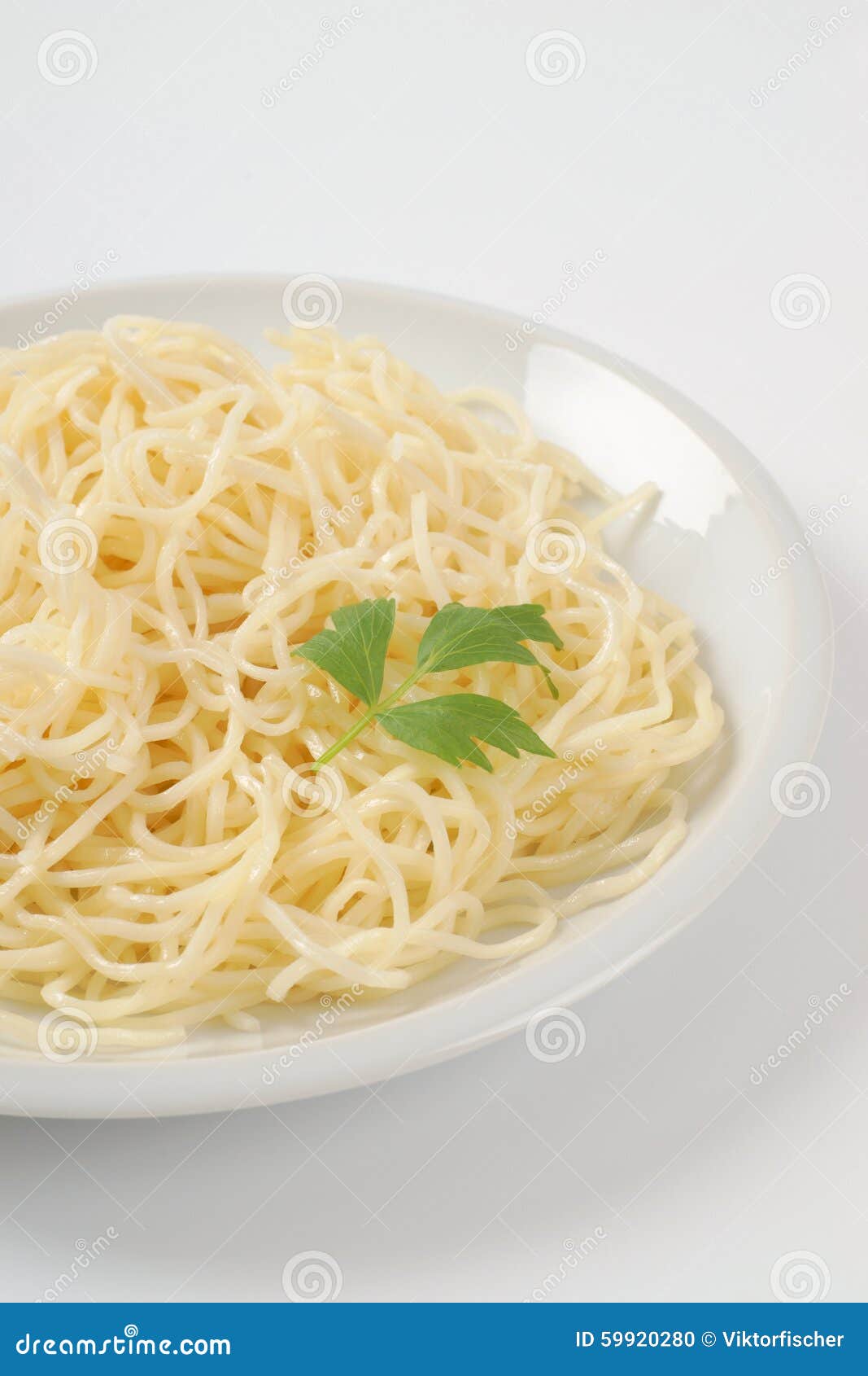 Plate of noodles stock photo. Image of long, japanese - 59920280
