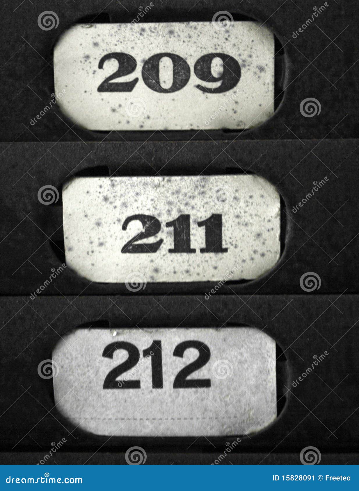 Plate numbers stock illustration. Illustration of isolated - 15828091