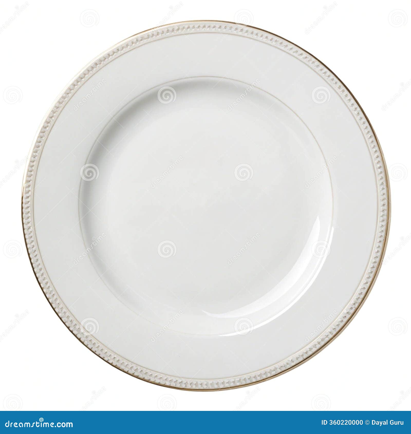 Plate Object Isolated on Transparent Background Stock Illustration ...