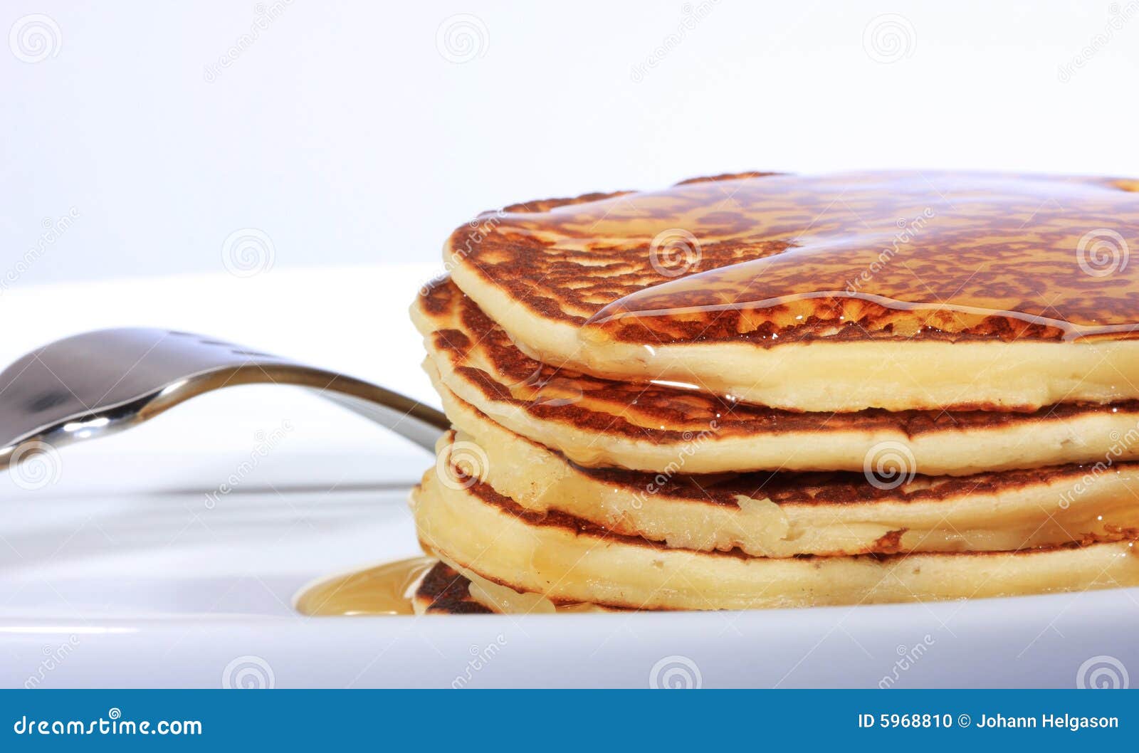 Plate Of Pancakes Picture. Image: 5968810