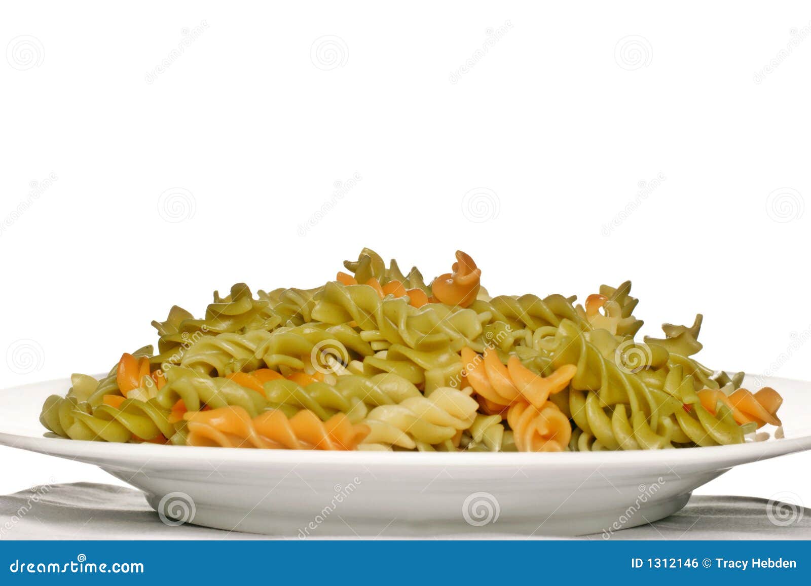 Plate of pasta stock photo. Image of recipe, industry - 1312146