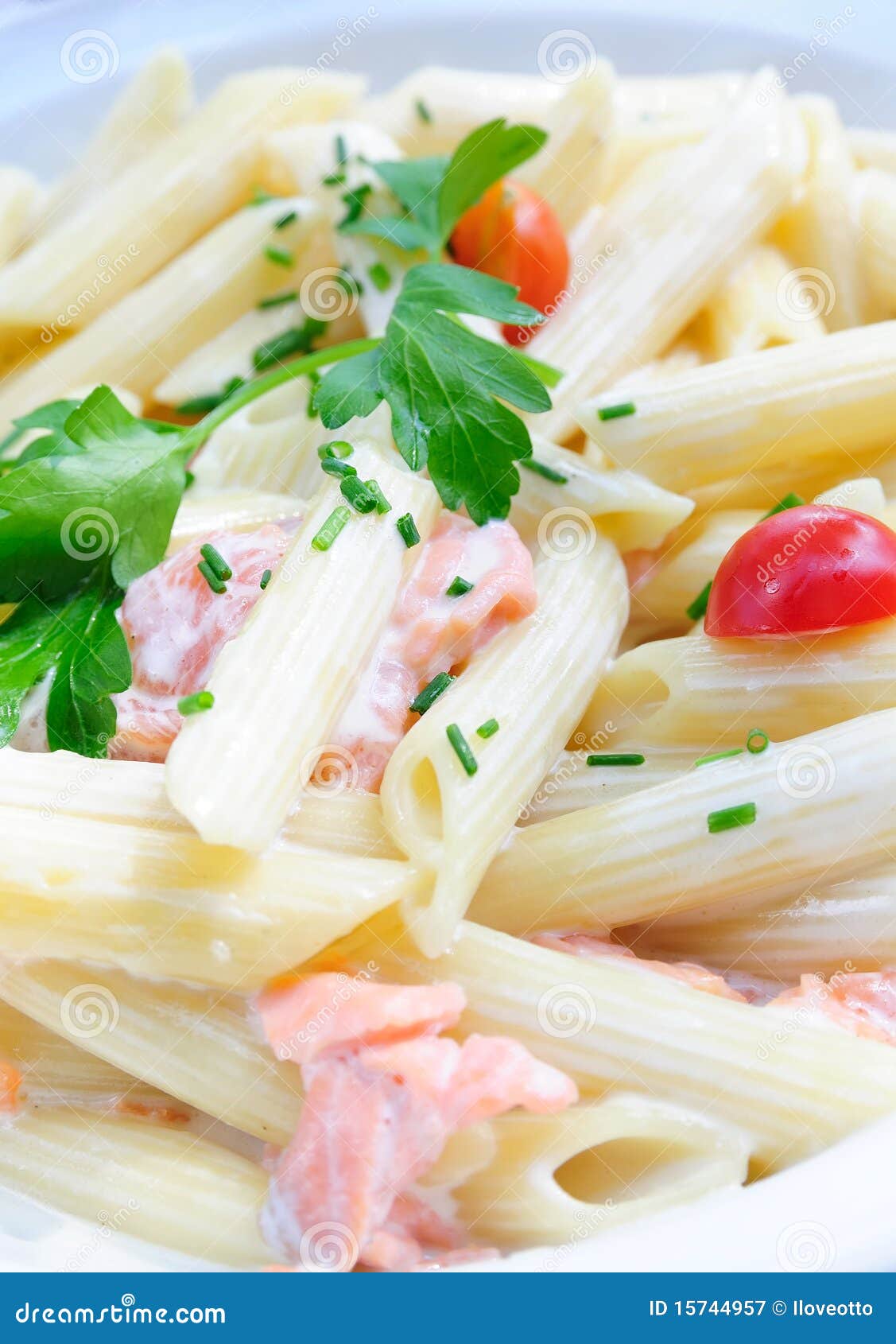 Plate of pasta stock image. Image of cuisine, healthy - 15744957