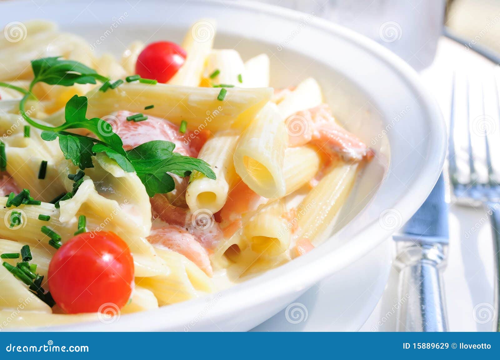 Plate of pasta stock image. Image of plate, meal, vegetable - 15889629