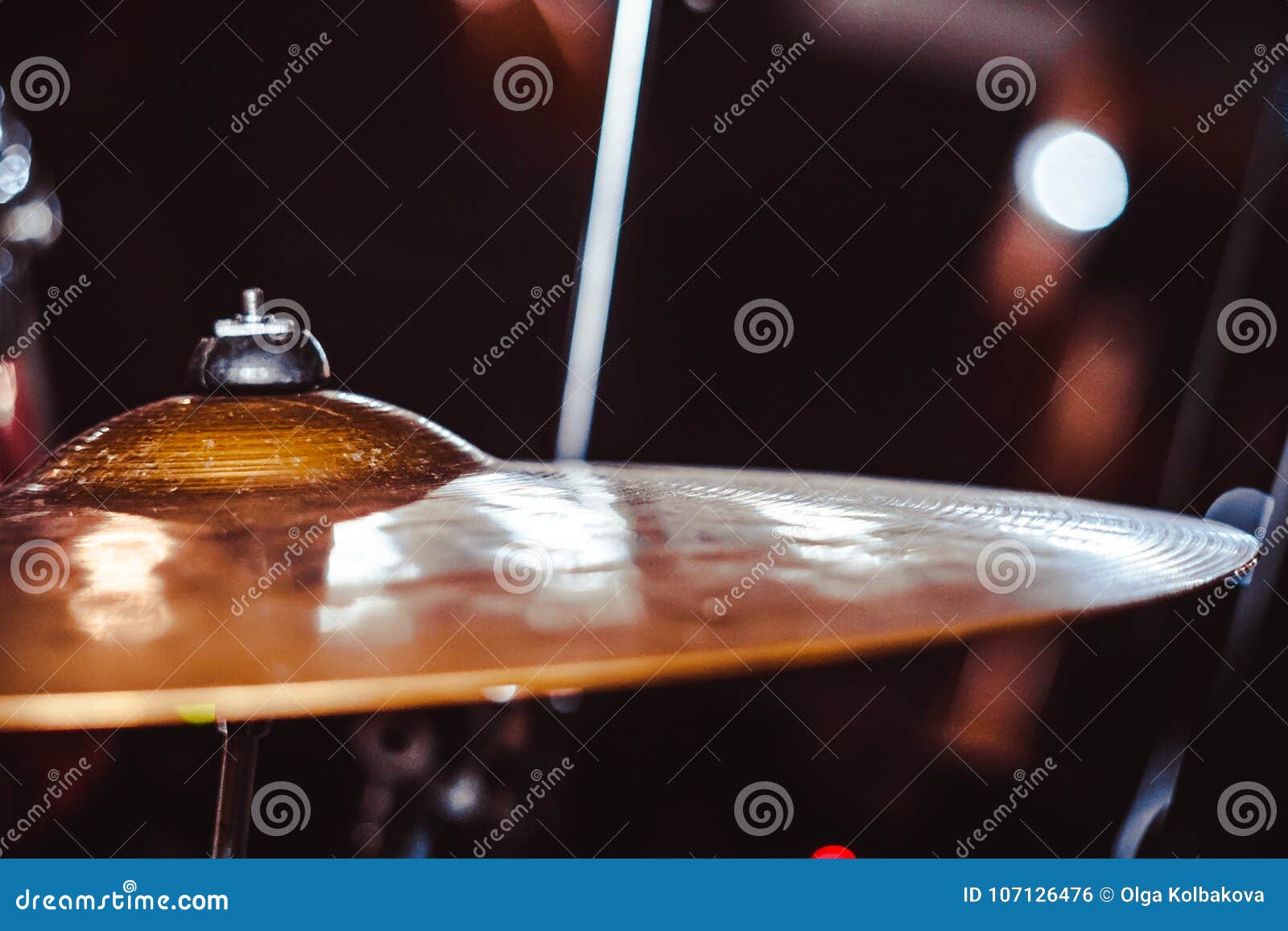 Plate Percussion Instrument Stock Photo - Image of band, bass: 107126476