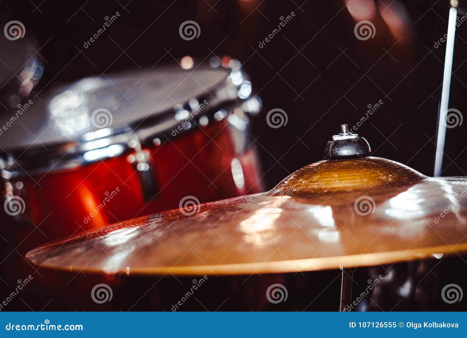 Plate Percussion Instrument Stock Image - Image of closeup, indoor ...