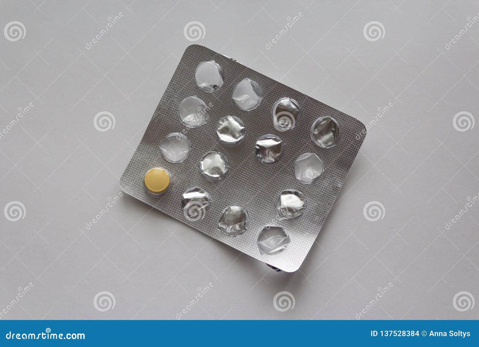 Plate of Pills on White Background Stock Photo - Image of prescription ...