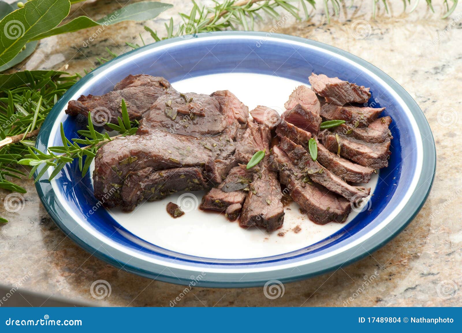 A Plate of Real Elk Meat, Unique Dish Stock Photo - Image of sliced ...