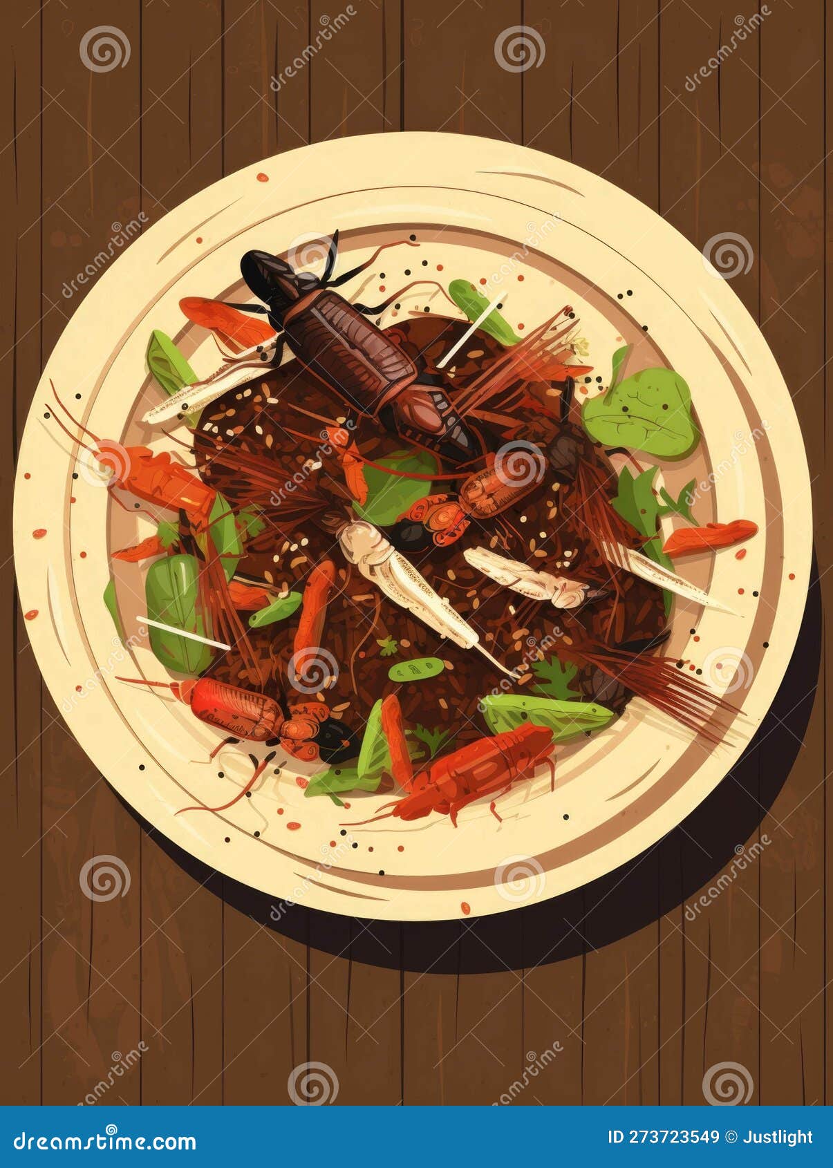 A Plate of Rustic Beef and Vegetable Termites Savory and Ready To Be ...
