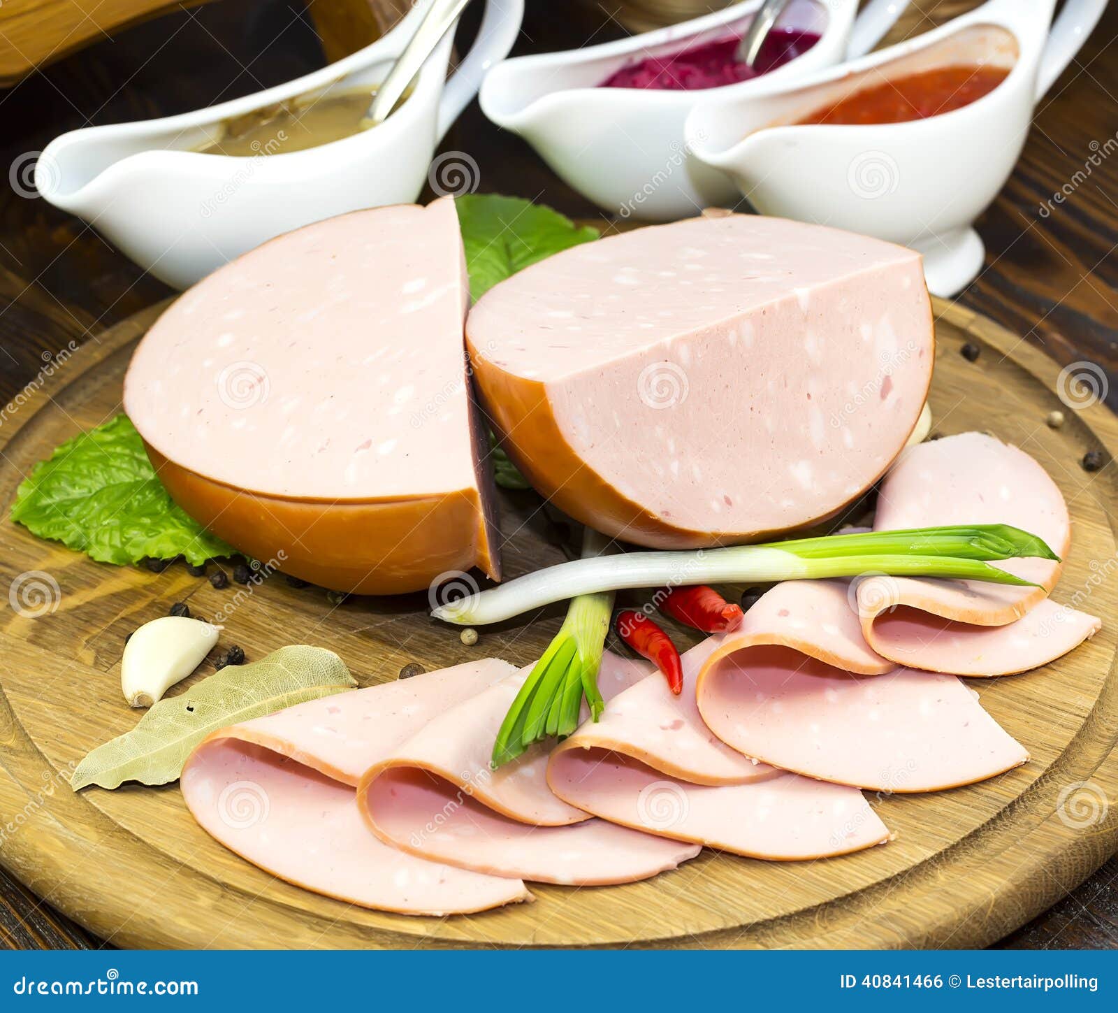 Plate with sausage stock photo. Image of bacon, cuisine - 40841466