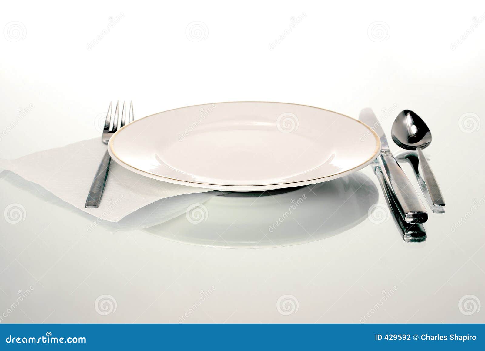 Plate setting stock photo. Image of propose, celebration - 429592