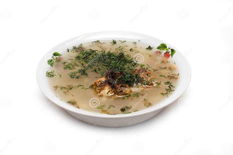 Plate of soup stock photo. Image of nutrition, healthy - 8317044