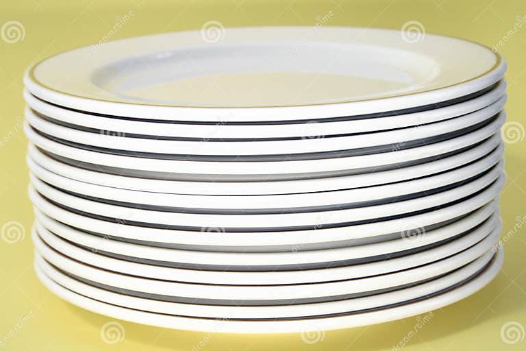 Plate stack stock image. Image of clean, colours, colorful - 1637321
